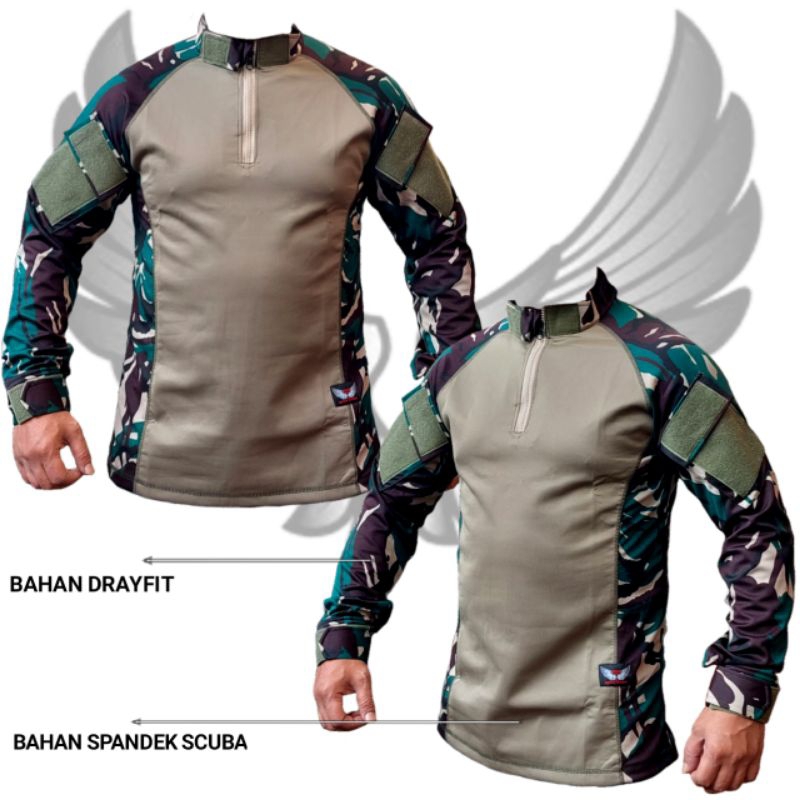 Jual BAJU KAOS BDU TNI TACTICAL LENGAN PANJANG,BAJU BDU,BAJU LORENG, BDU TNI | Shopee Indonesia
