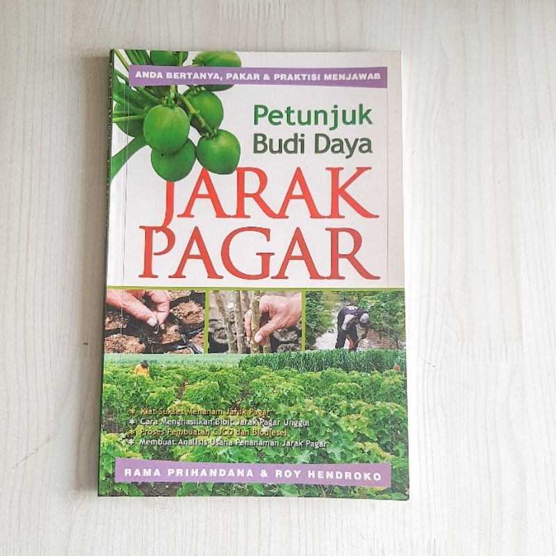 Jual Petunjuk Budi Daya Jarak Pagar | Buku Pertanian | Shopee Indonesia