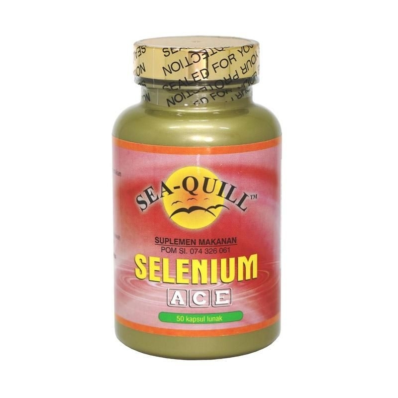 Jual Sea-Quill Selenium Ace Vitamin Daya Tahan Tubuh isi 50 tablet ...