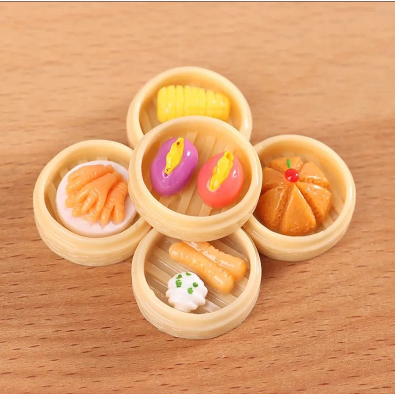 Jual Miniatur Dimsum - Miniatur Steam Food - Miniatur Makanan Kukus ...