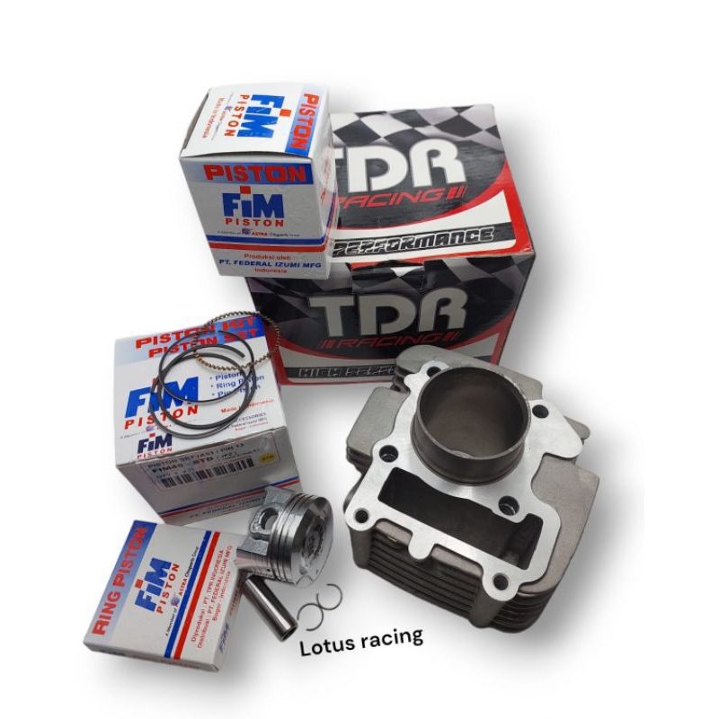 Jual blok seher TDR jupiter z vega r crypton plus piston fim std ring pen dll komplit | Shopee ...