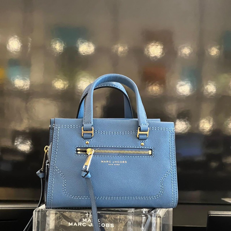 Jual Tas Marc Jacobs Mini Cruiser Blue Heaven (New With Tag) | Shopee ...