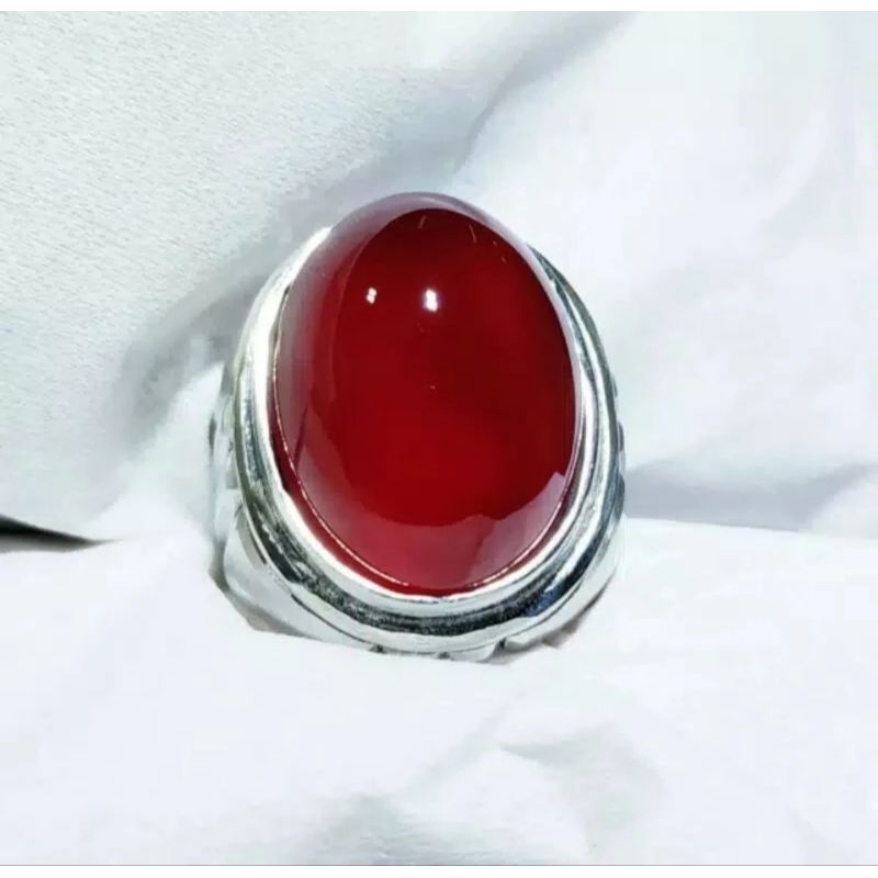 Jual cincin batu red baron natural | Shopee Indonesia