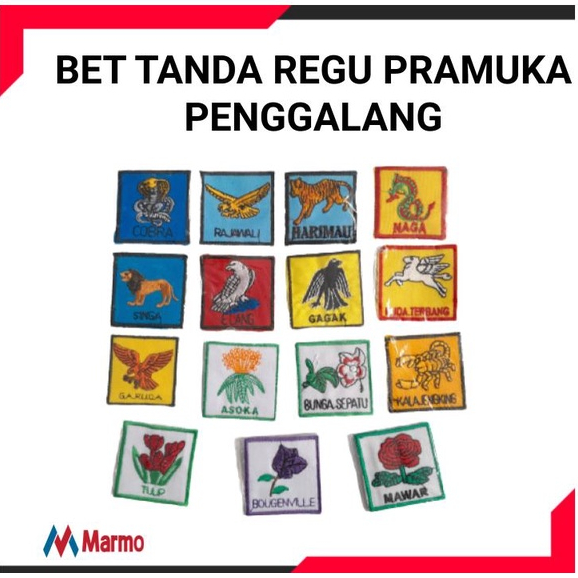Jual Badge Bet Tanda Regu Pramuka | Shopee Indonesia