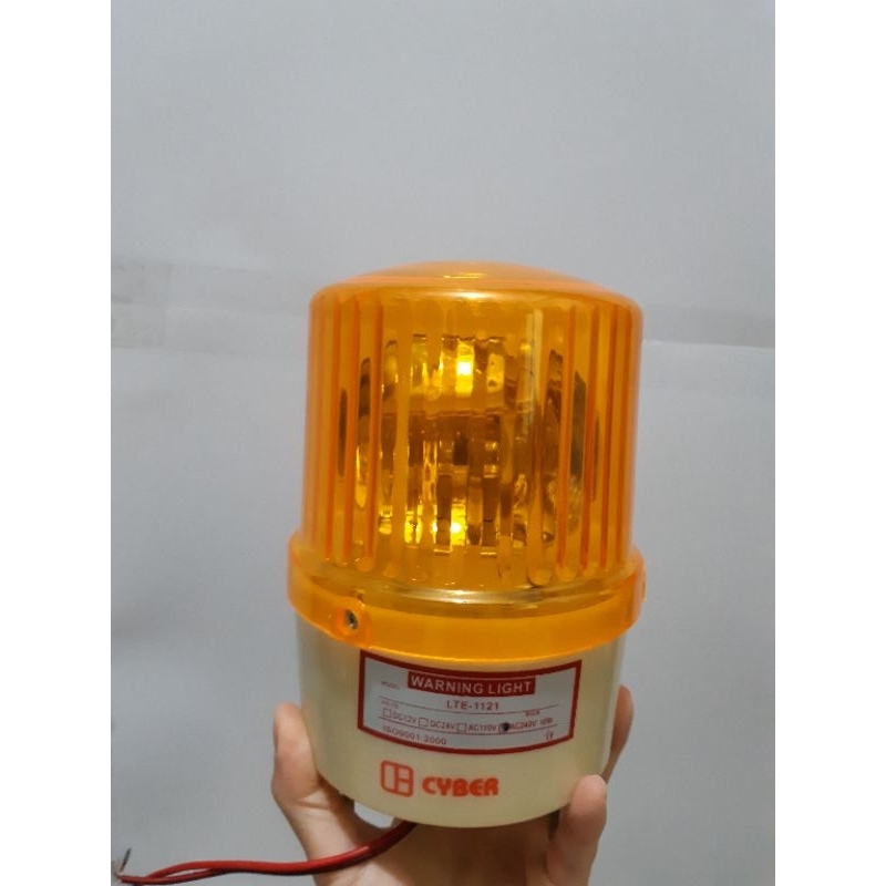 Jual Warning Light Lampu Rotary 4" 4 in 4 inch Lampu LED Tanpa Bunyi ...