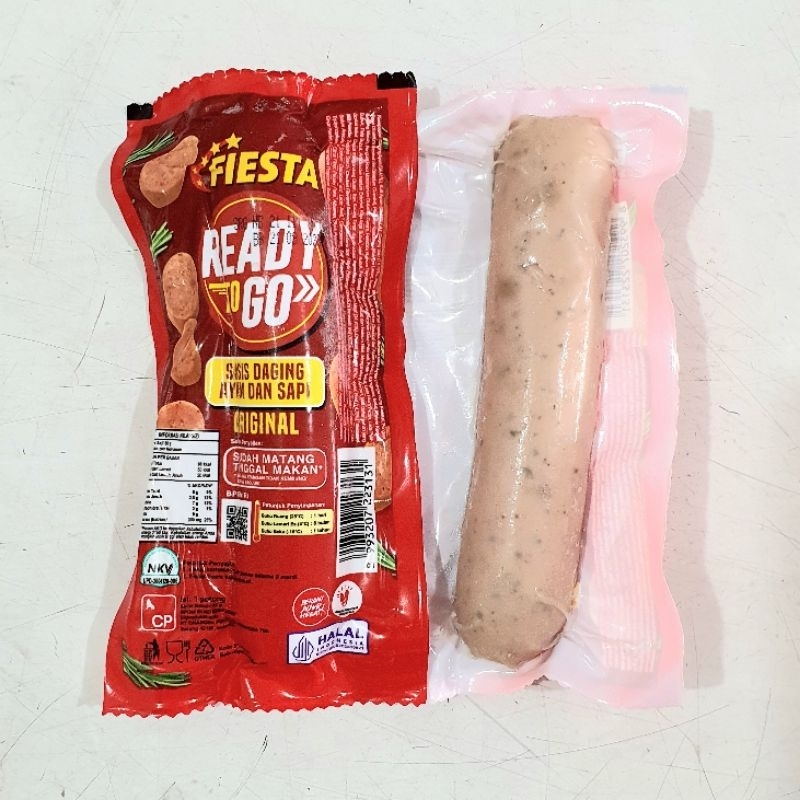 Jual Fiesta Sosis Ayam Sapi Ready To Go Original 65g | Shopee Indonesia