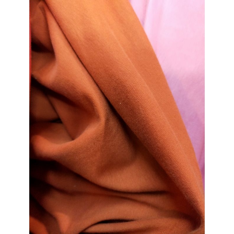 Jual Bahan Interlok stretch. Kain Suede Interlock Tebal. Interlock ...