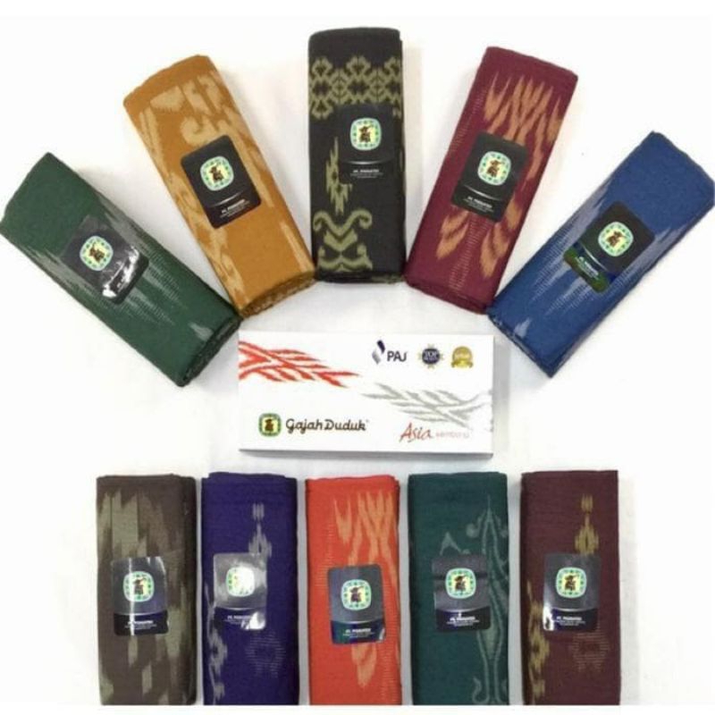 Jual RADJ Sarung Gajah Duduk Asia Kembang Dan Sritek sari kembang the ...