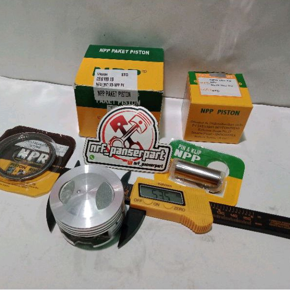 Jual PISTON KIT SEHER PAKET RING YAMAHA MIO XB MIO SPORTY SMILE/GARNIS ...