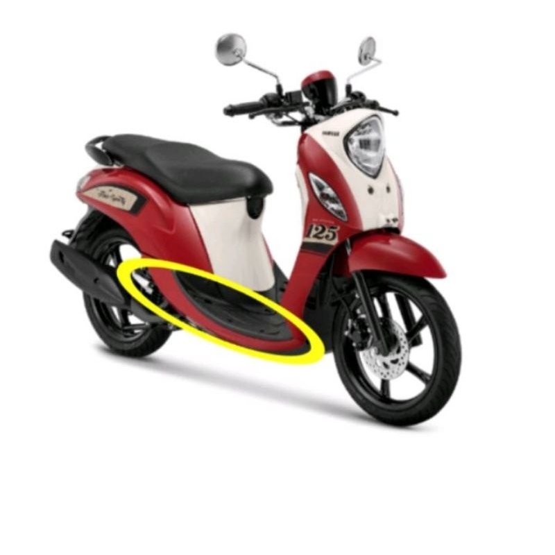 Jual COVER UNDER DEK BAWAH FINO 125 FINO GRANDE SATUAN KANAN ATAU KIRI ...