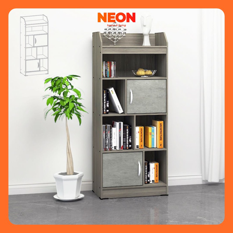 Jual Rak Buku Diva BC 101 Minimalis | Lemari Buku | Lemari Kabinet File ...