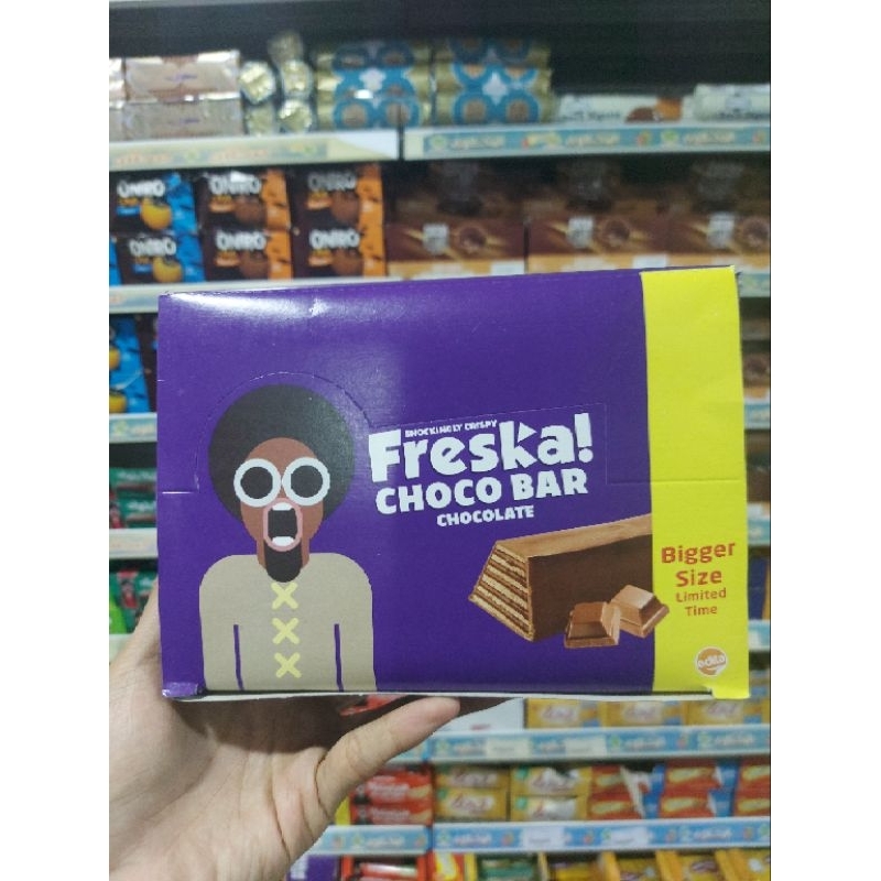 Jual Freska Wafer Choco Bar / Freska Block / Freska Fingers | Shopee ...