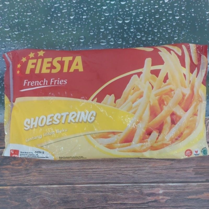 Jual FIESTA FRENCH FRIES SHOESTRING 1KG | Shopee Indonesia