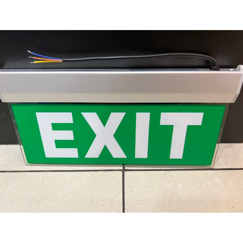 Jual Lampu led exit lampu emergency exit led exit lamp acrylic | Shopee ...