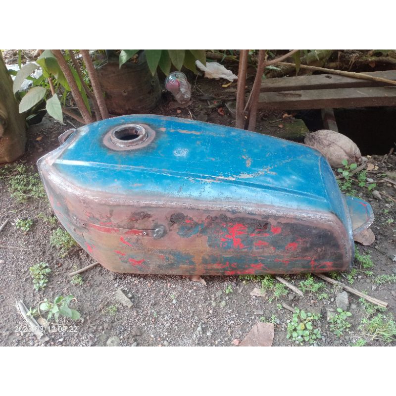 Jual Tangki K5 tangki bensin Honda Gl 100 tangki Honda Gl k5 | Shopee ...