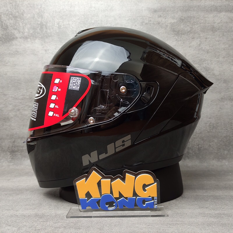 Jual Helm Full Face NJS ZX-1 Solid | Shopee Indonesia