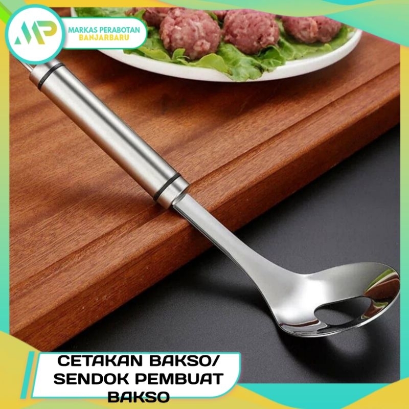 Jual Cetakan Pentol Meatball / Alat Pembuat Bakso / Sendok Pencetak ...