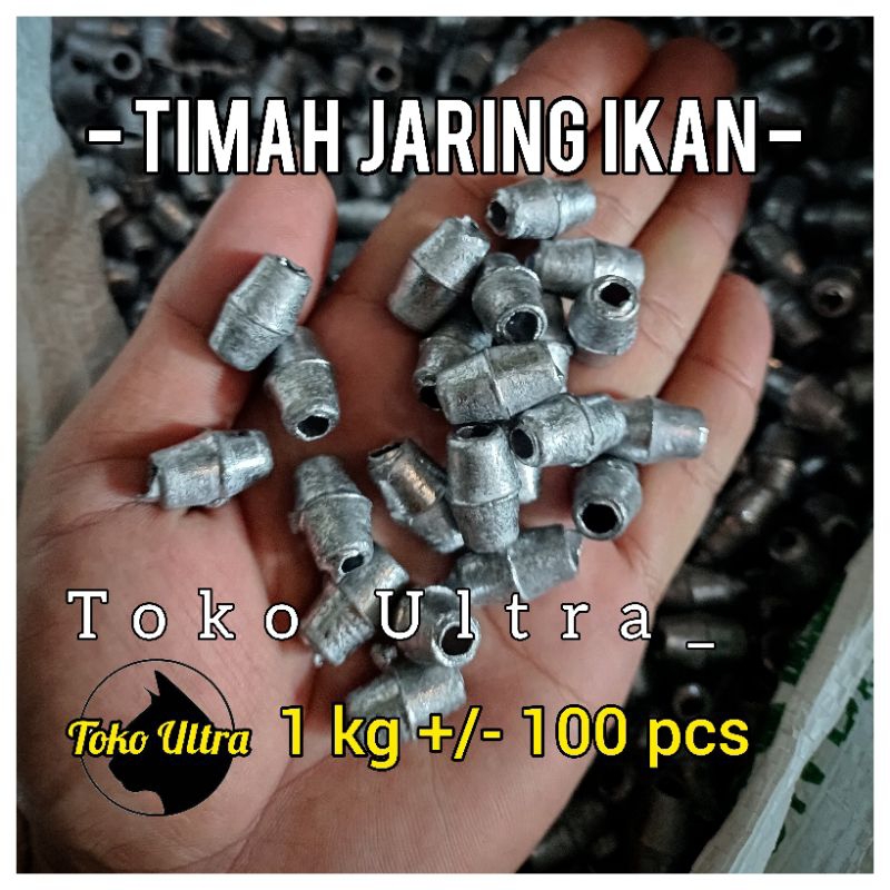 Jual TIMAH JARING IKAN / TIMAH BLOON 100 / TIMAH KILOAN / TIMAH BLOON ...