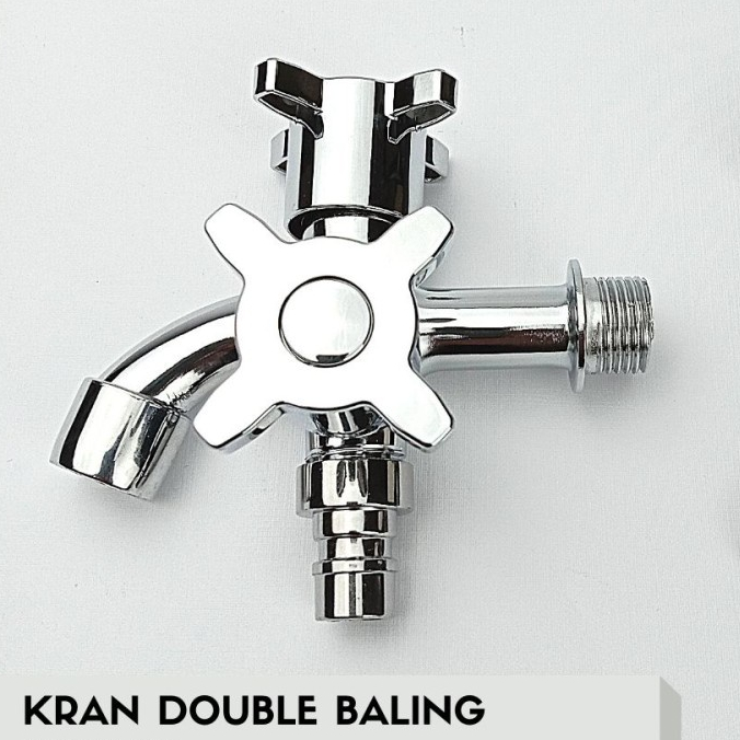 Jual KRAN DOUBLE FLUSSO KRAN CABANG 2 FLUSSO KRAN SHOWER MANDI KRAN BAK ...