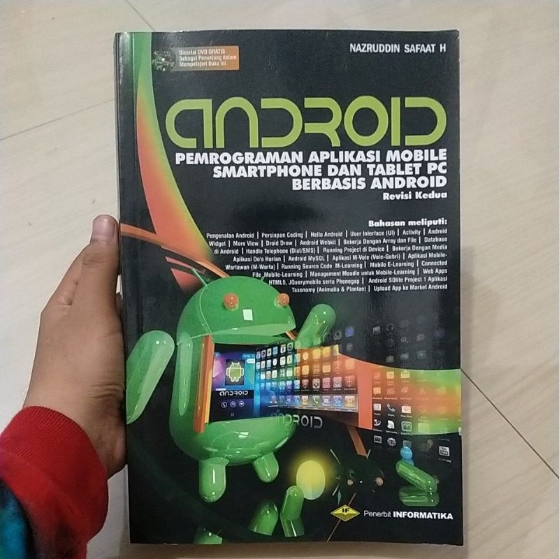 Jual buku Android pemrograman aplikasi mobile smartphone & tablet PC berbasis Android revisi ke ...
