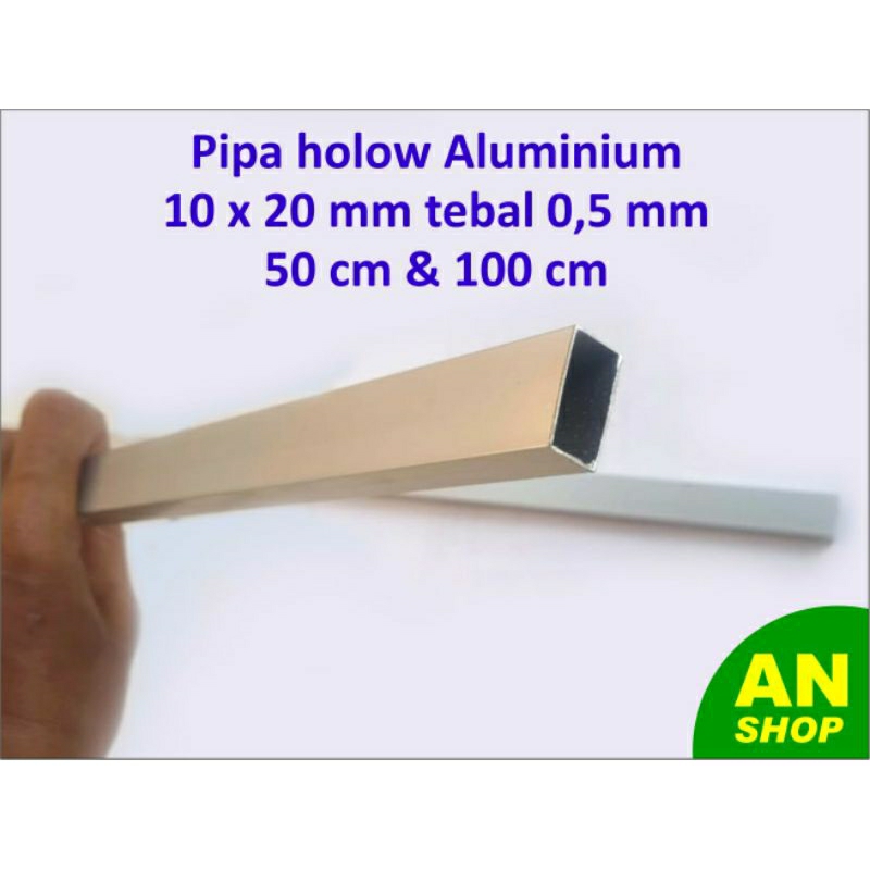 Jual pipa aluminium kotak 10 x 20 | Shopee Indonesia