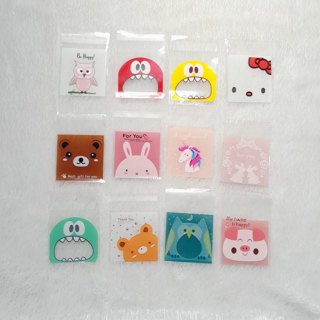 Jual Plastik Cookies 7x7 Multi Design | Shopee Indonesia