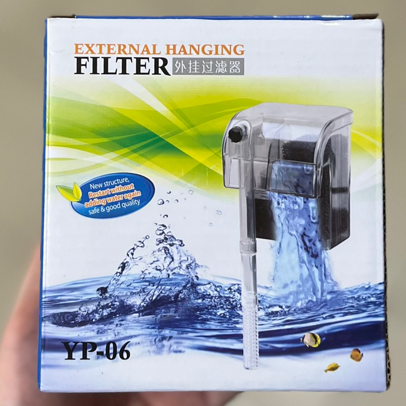 Jual External Hanging Filter Aquarium YP-06 YANG | Aquascape Filter ...