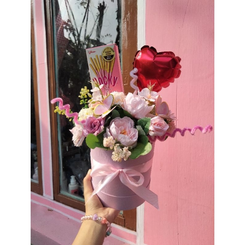 Jual bloom box/flower bloom/buket bunga/buket wisuda/wisuda/buket ...