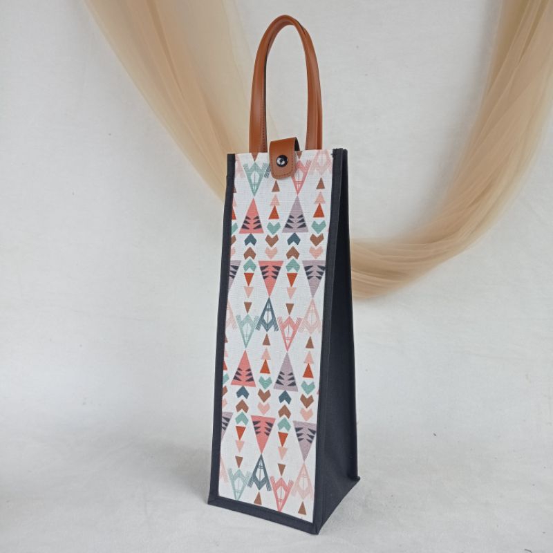 Jual Tas Tumbler 2 Liter / Tas Botol Minum / Tas Jinjing Kanvas(Letak ...