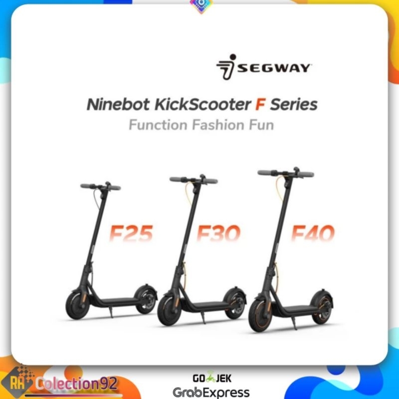 Jual Ninebot Segway F20 / F30 / F40 Electric Scooter By Segway ...