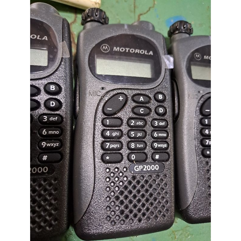 Jual Ht Motorola Gp2000 Frekuensi Vhf Normal Bekas Baterai Baru siap ...