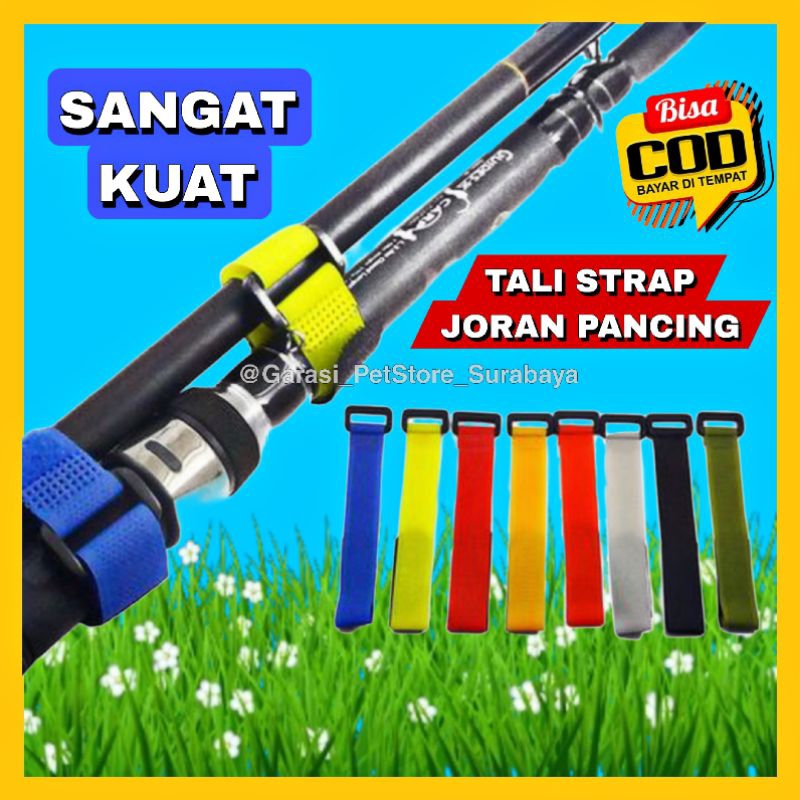 Jual GPSS- Tali Strap Joran Pancing 17cm Sangat Kuat Sabuk Pengikat ...