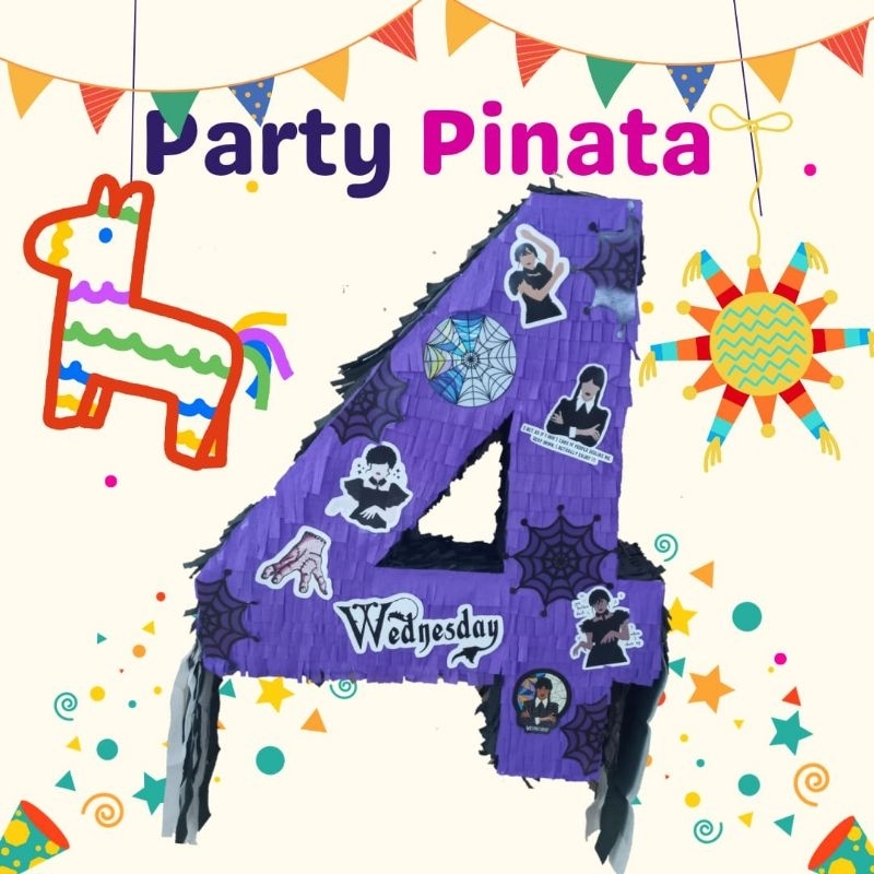 Jual PINATA PUKUL 2D ANGKA/ HURUF | Shopee Indonesia