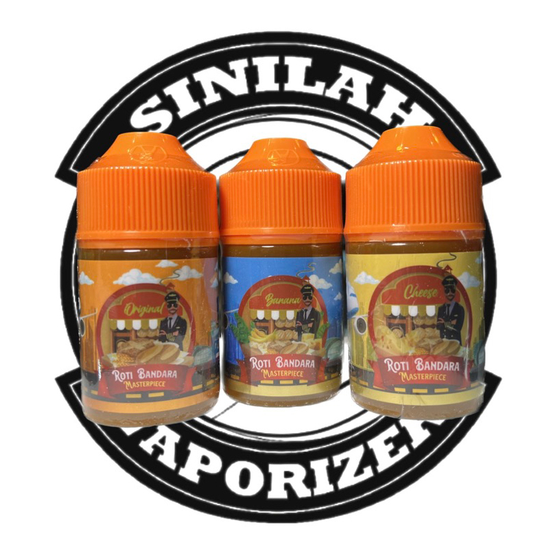 Jual ROTI BANDARA V1 Original V2 Banana V3 Cheese 60ML 3/6 MG CUKAI ...