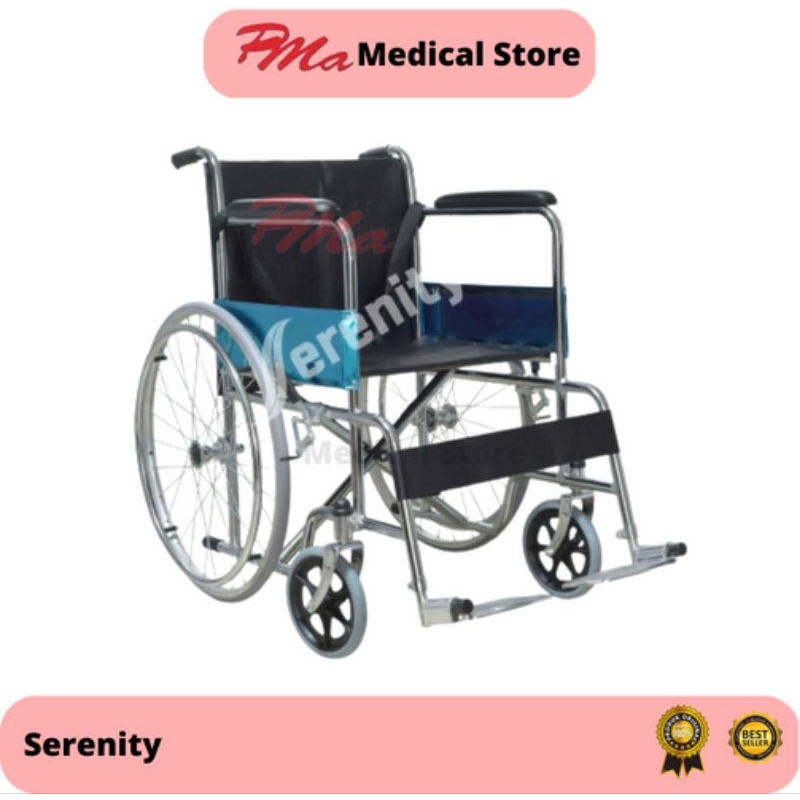 Jual Kursi Roda Serenity | kursi Roda Besi | Shopee Indonesia