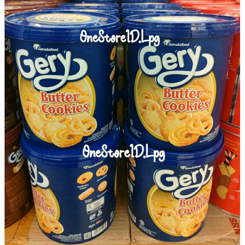 Jual Gery Butter Cookies 300gr Shopee Indonesia