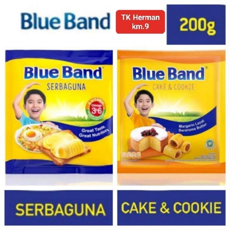 Jual Blue Band Serbaguna dan Cake Cookies 200gr (ex Desember 2023 ...