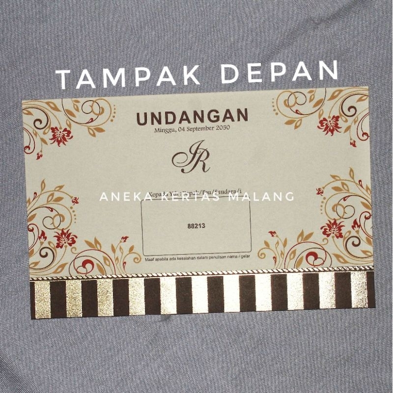 Jual Blangko Undangan Erba 88213 (Cek Deskripsi) | Shopee Indonesia