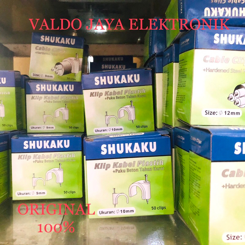 Jual SHUKAKU CLEM CABLE No. 4mm ORIGINAL Klem Kabel SHUKAKU Perapi ...