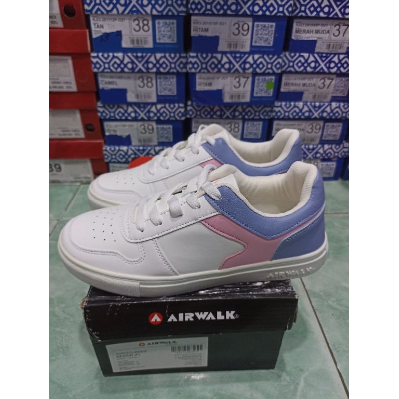 Jual Airwalk Sevion Sepatu Original Putih Kombinasi | Shopee Indonesia