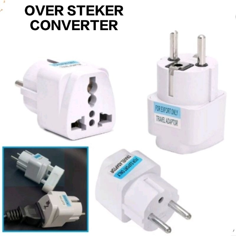 Jual STEKER ADAPTOR/Over Steker MULTI PLUG/Tipe T Kombinasi | Shopee ...