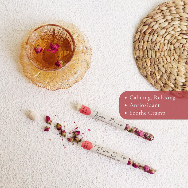 Jual Organic&Joy • Teh Bunga Kemasan Botol/Tea Tube Gift,souvenir ...