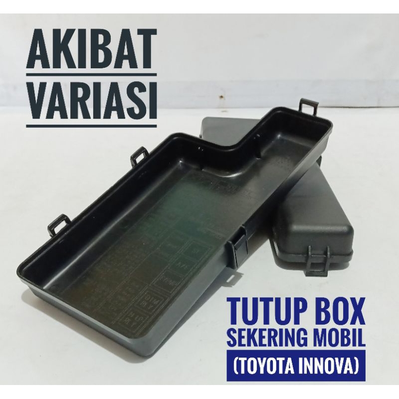 Jual Tutup Box Sekering Mobil Innova Thn 2005-2015 Tutup Box Sekering ...