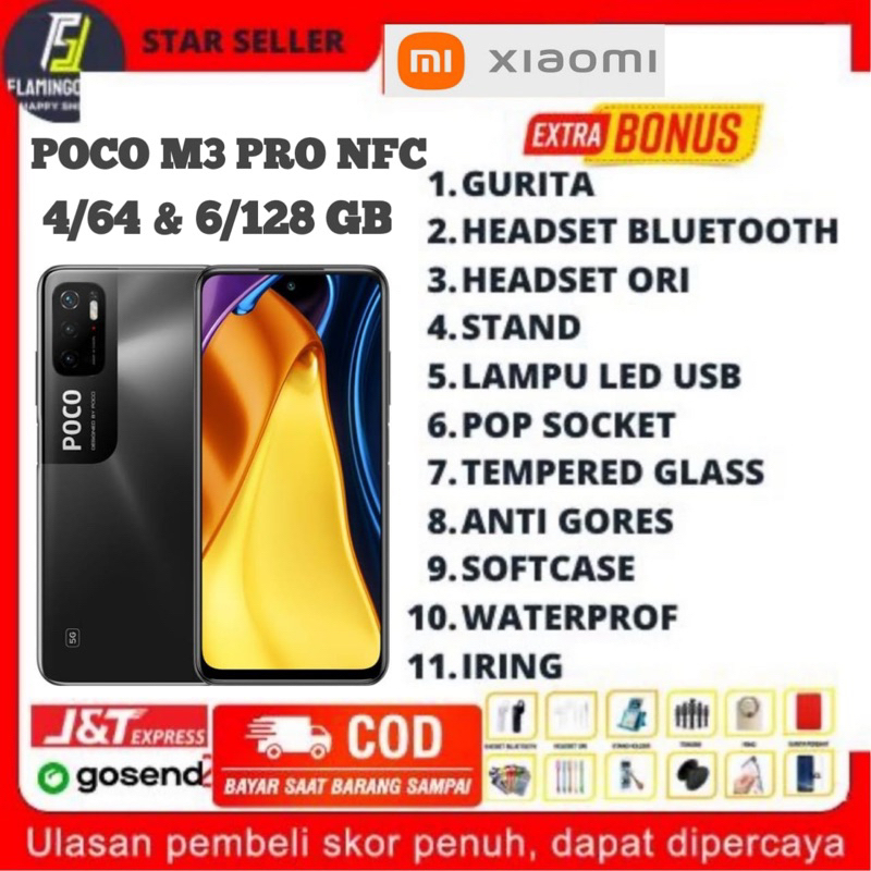 Jual POCO M3 PRO 5G RAM 4/64 GB & 6/128 GB ORIGINAL GARANSI RESMI ...