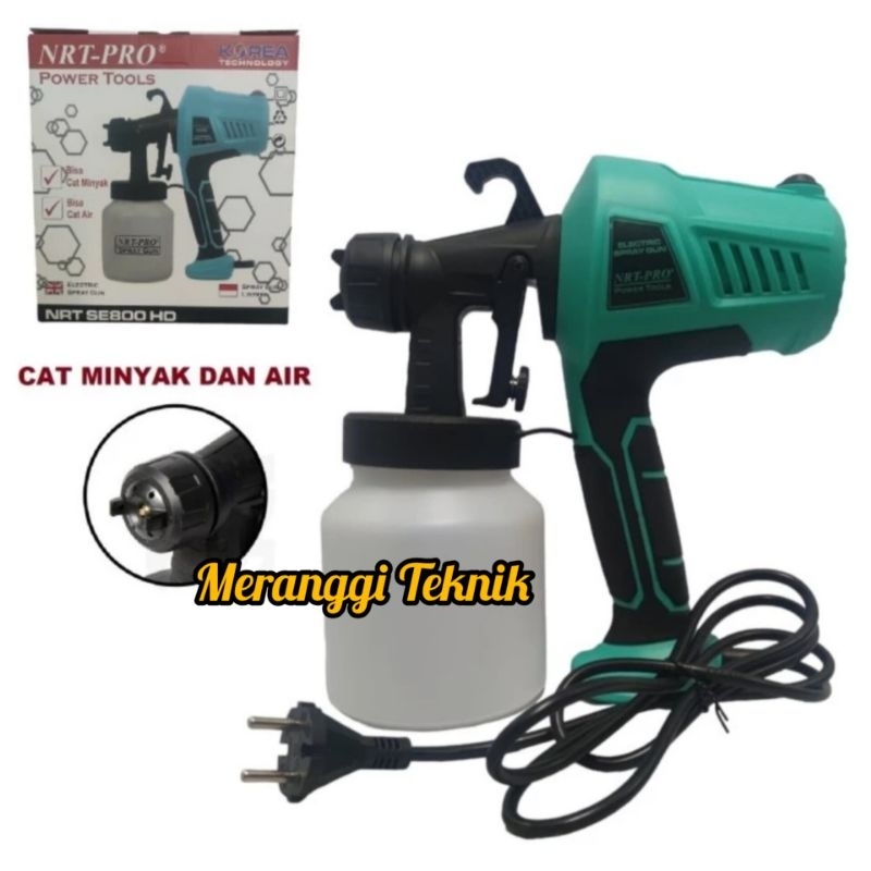 Jual id2630 Spray gun elektrik sprai NRT Pro SE 800 HD semprotan cat ...