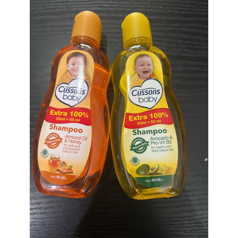 Jual Cussons Baby Shampoo 50+50ml | Shampoo Bayi 100ml | Shopee Indonesia