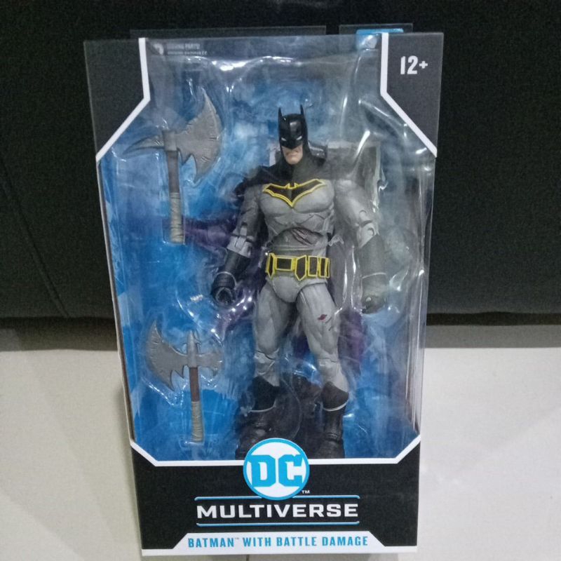 Jual batman with battle damage mcfarlane toys dark nights heavy metal ...