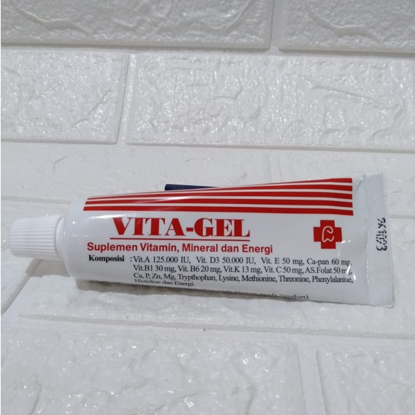 Jual VITA-GEL 50gr Suplemen Vitamin, Mineral dan Energi untuk Hewan VITAGEL | Shopee Indonesia