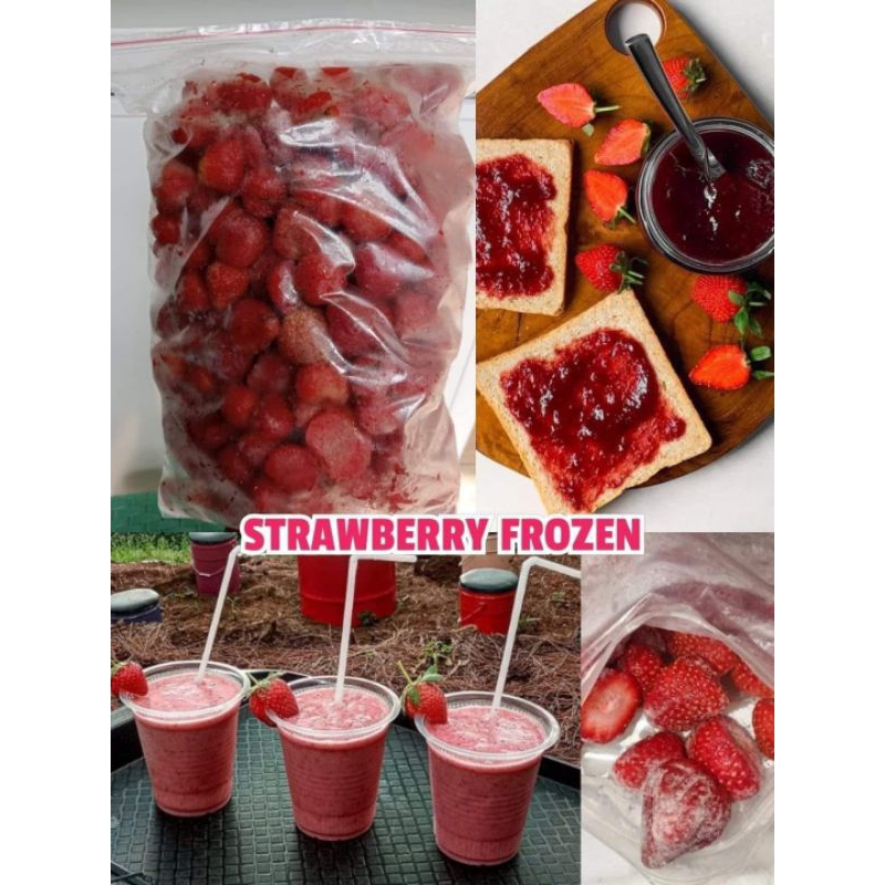 Jual Strawberry Frozen 1Kg | Shopee Indonesia