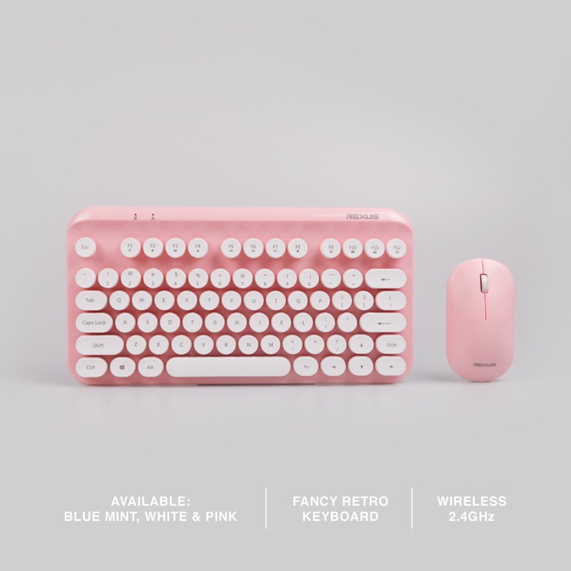 Jual Rexus keyboard mouse wireless km9 | Shopee Indonesia